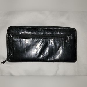 Lee Sands | Bags | Genuine Eel Skin Ladies Wallet | Poshmark